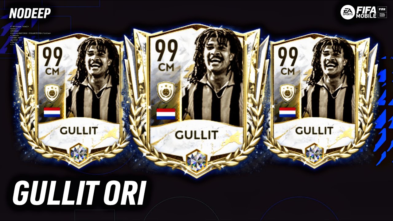 Gullit Prime Icon Nih! | FIFA Mobile Indonesia D2C Gaming Store - YouTube