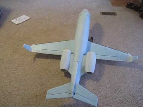 rc scale learjet 55 - YouTube