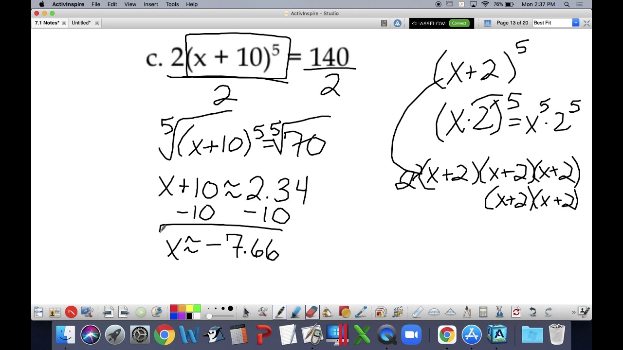 Algebra 2 7 1 Part 2 Lecture YouTube algebra-2-7-1-part-2-lecture-youtube