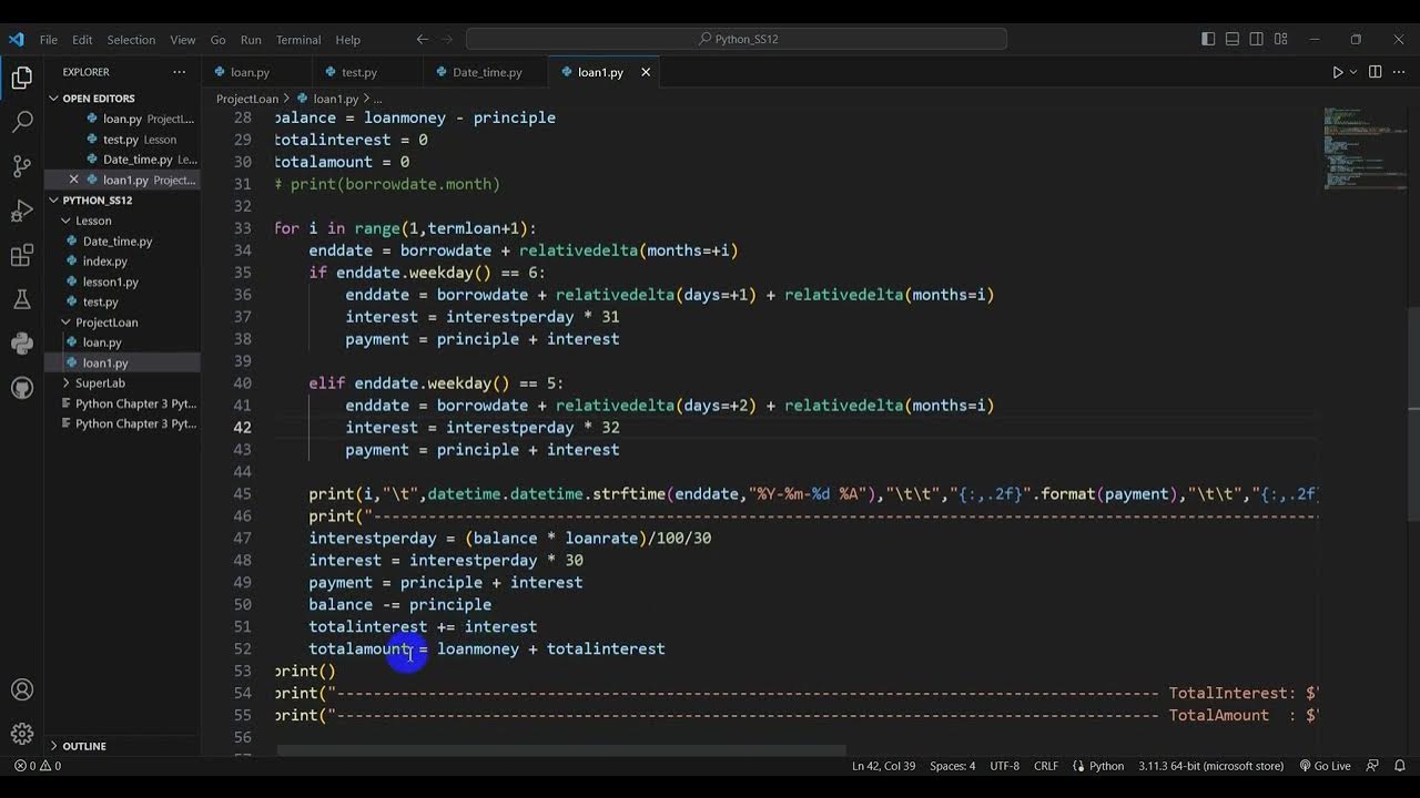 Demo Lab 1 ( MoneyLoan) - YouTube