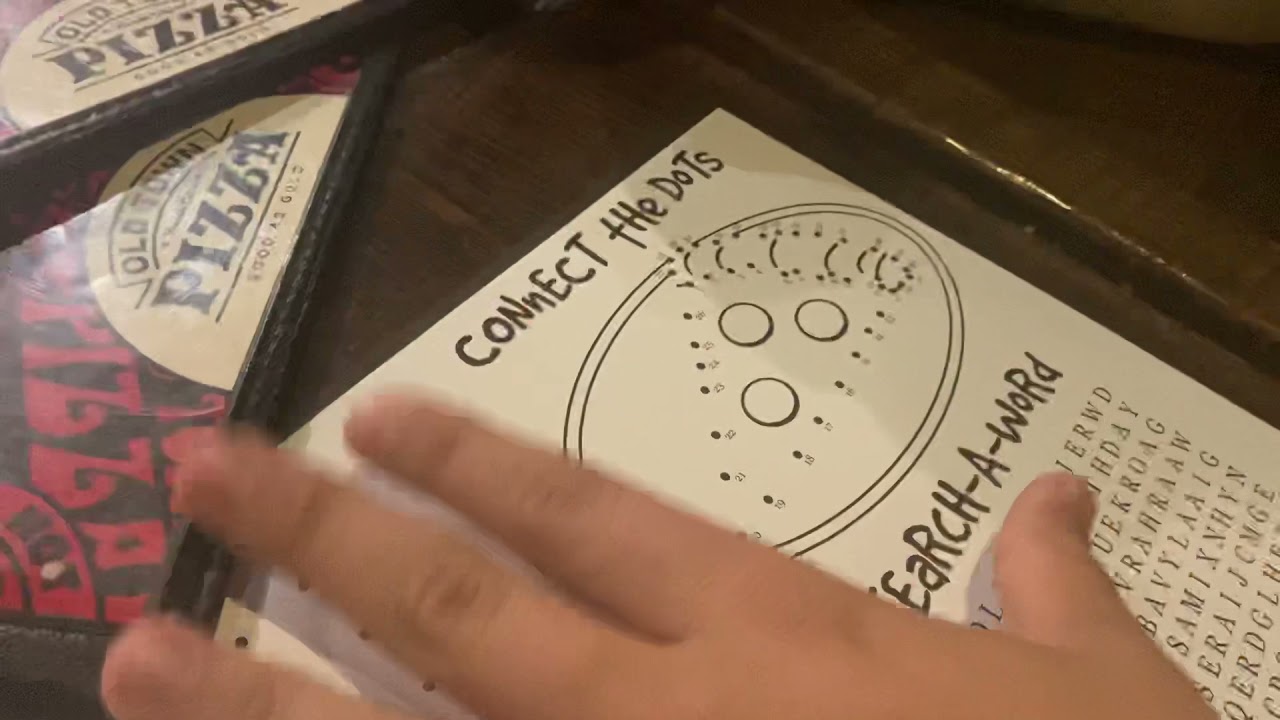 Connect the dots pizza speedrun - YouTube