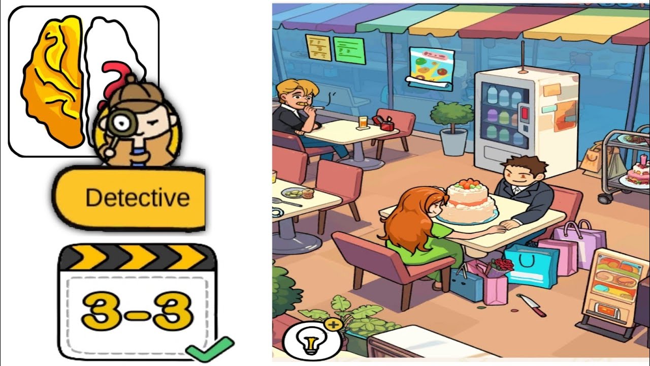 Brain out Detective level 12-3 Walkthrough Solution - YouTube