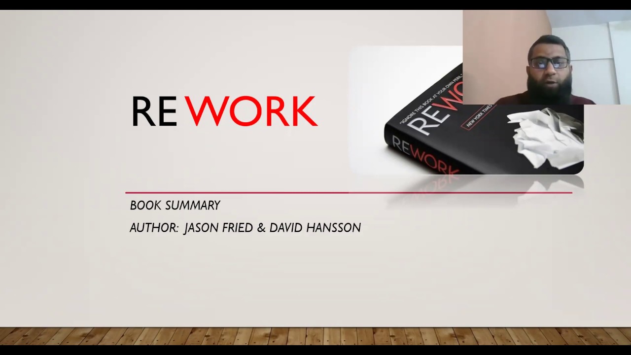 Rework - Book Summary - YouTube