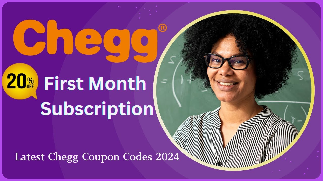 Latest Chegg Coupon Codes & Discount Codes - 20% Off First Month ...