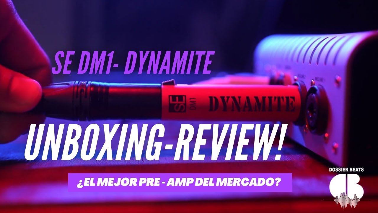 sE Dm1 Dynamite Unboxing - YouTube