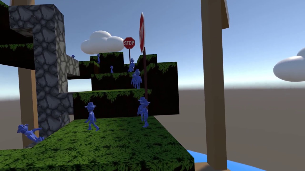 Lemmings in VR - YouTube