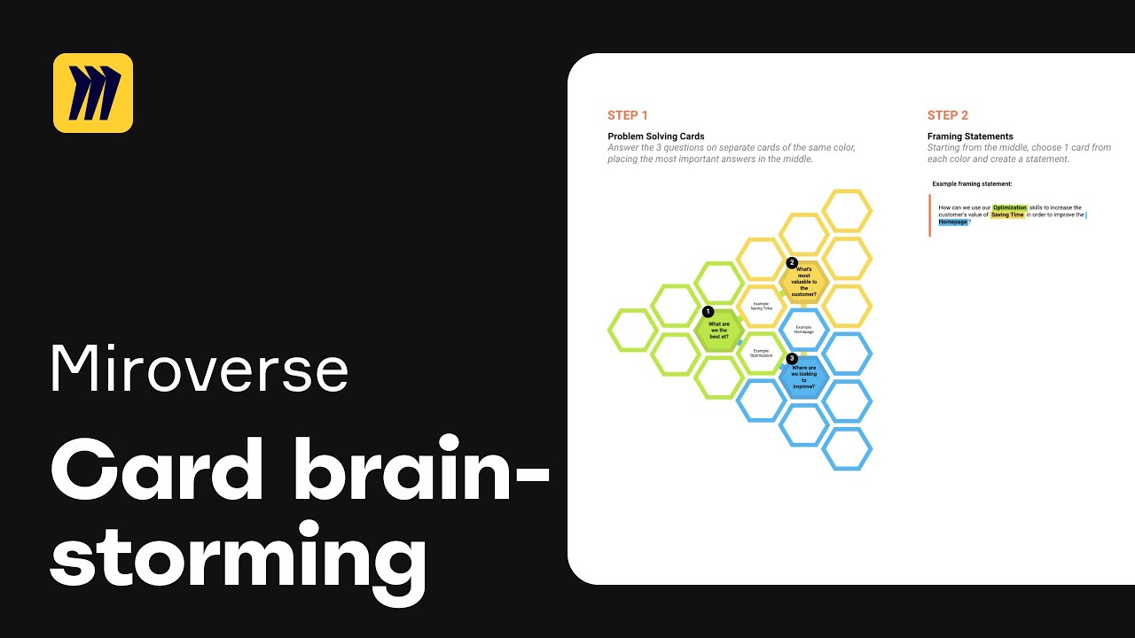 Card Brainstorming: Prioritize Ideas with This Template - YouTube