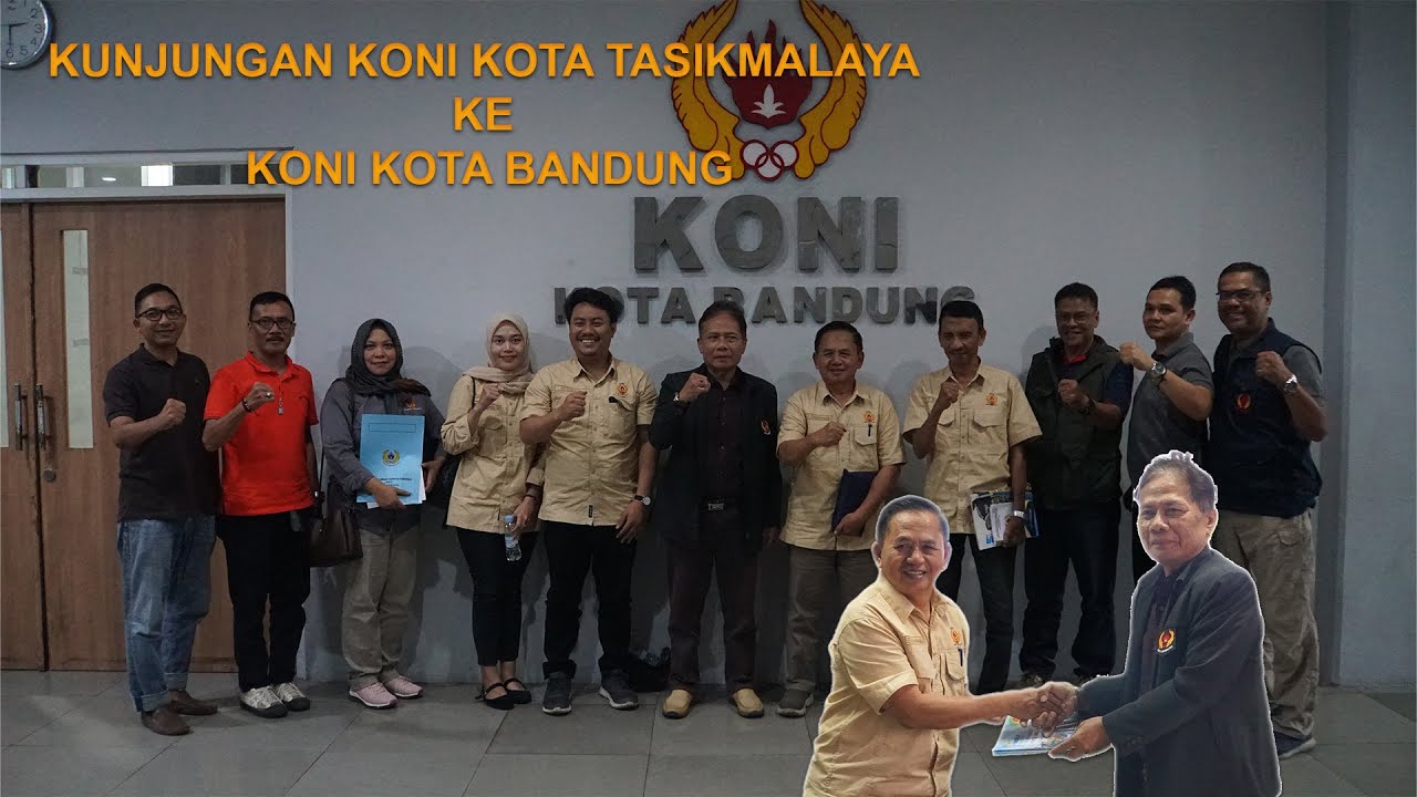 KUNJUNGAN KONI KOTA TASIKMALAYA KE KONI KOTA BANDUNG - YouTube