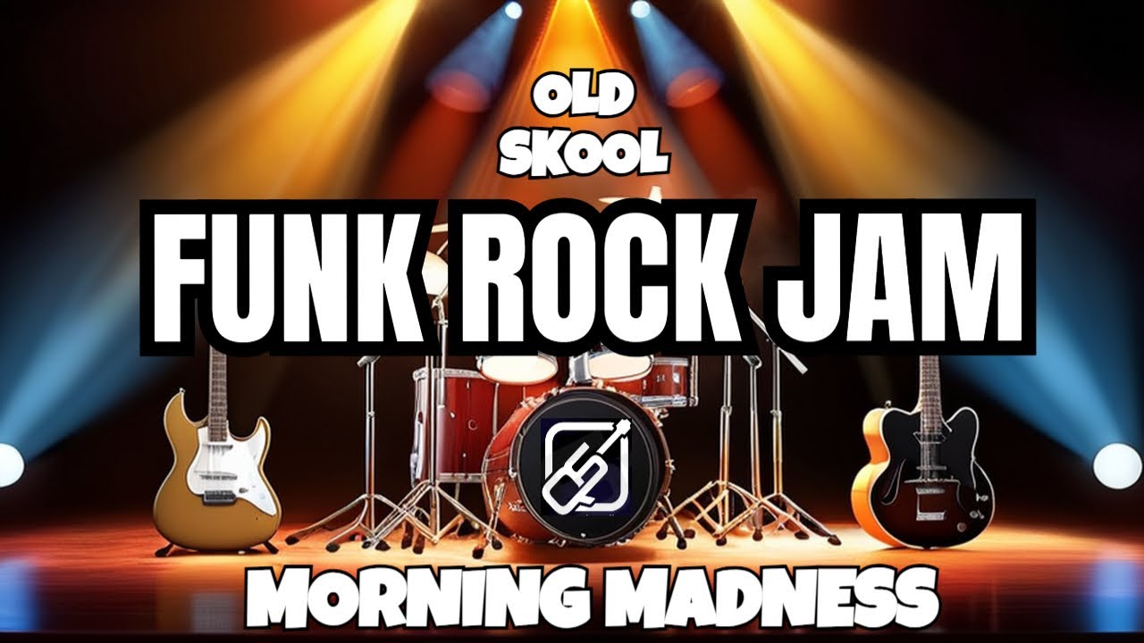 Funky Old Skool Rock Instrumental #viral #guitar #bass #drums #funk # ...
