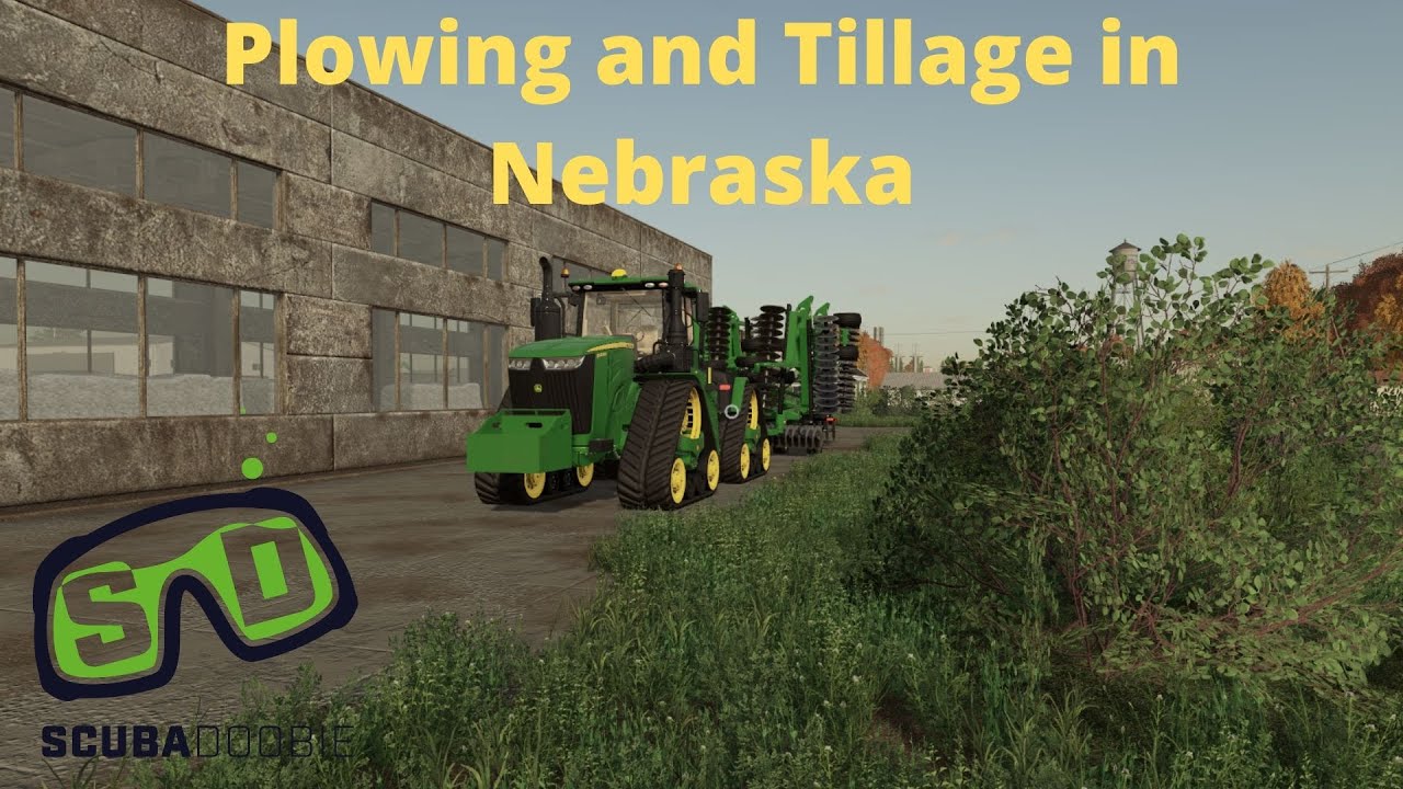 FS19 Nebraska Lands Time Lapse Ep.7 Plowing and Tillage - YouTube