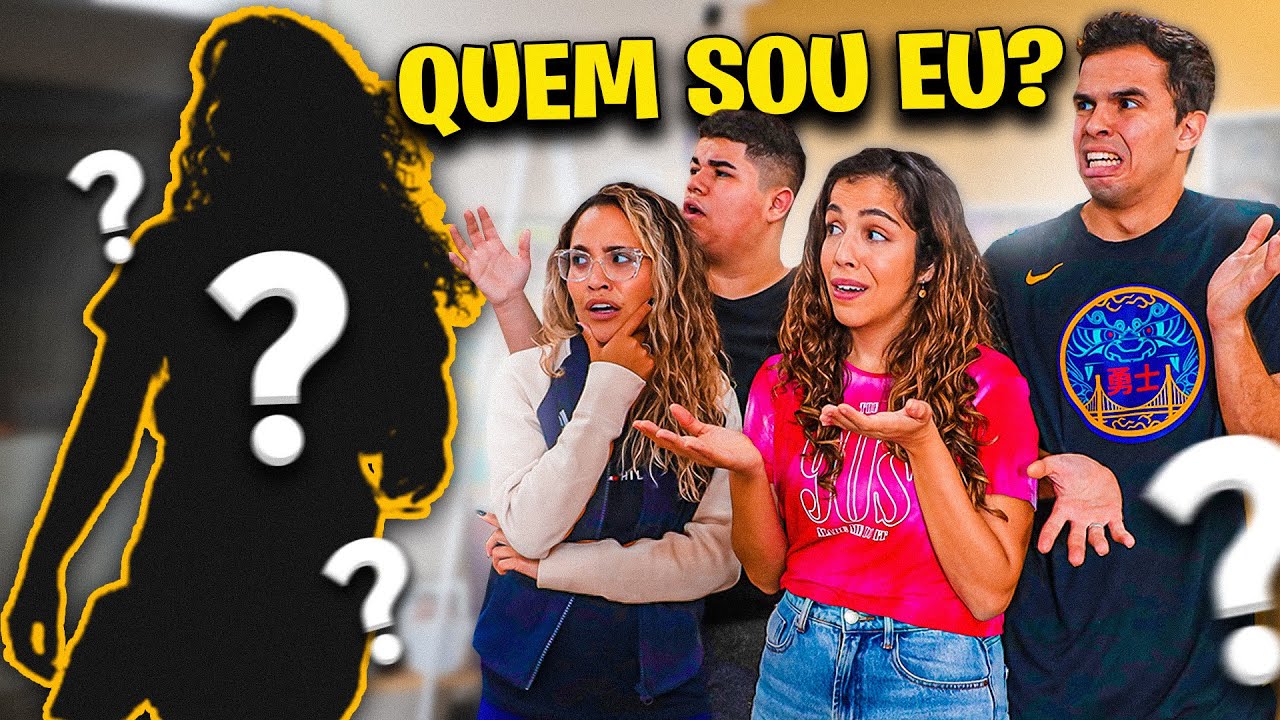 DESAFIO: QUEM SOU EU ? COM RAFA E LUIZ E SERGINHO! - YouTube