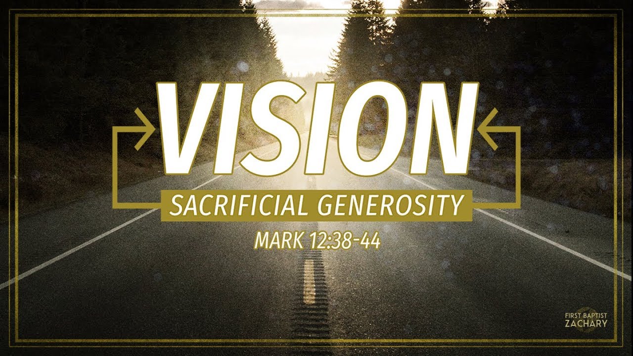 August 18, 2019 | "Sacrificial Generosity" - YouTube