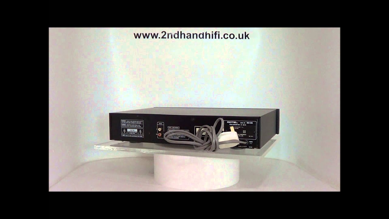 Rotel RCD-865 - YouTube