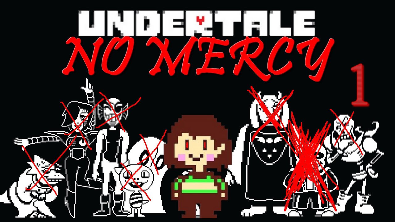 Undertale NO MERCY Attempt Part 1 - YouTube