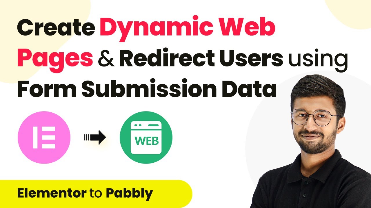 How To Create Dynamic Web Pages And Redirect Users Using Form Submission Data Youtube