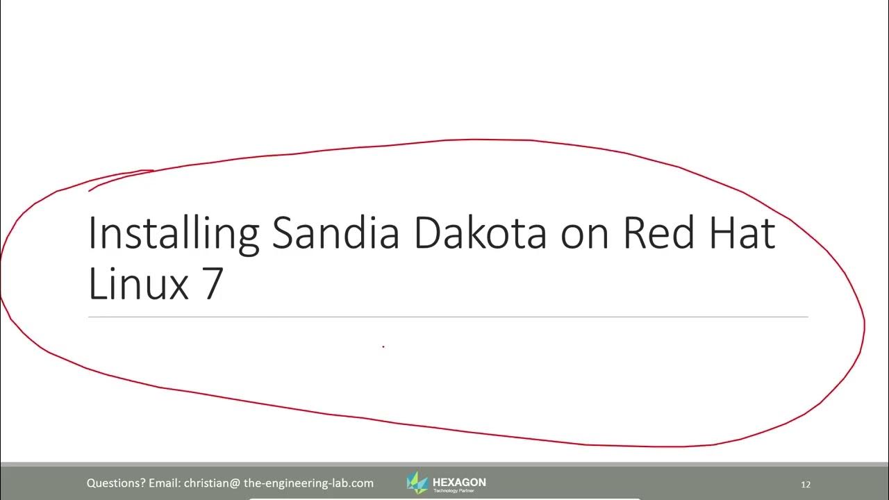 Uncertainty Quantification - Installing Sandia Dakota on Windows and Red Hat Linux 7 - YouTube