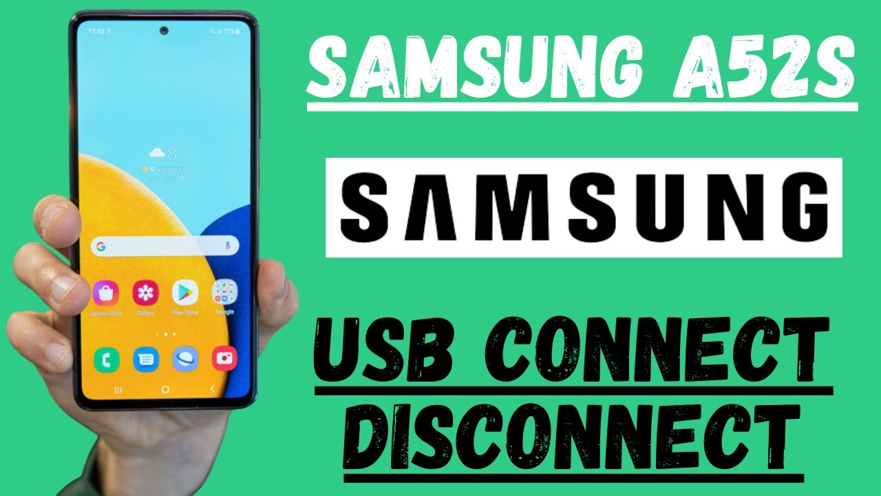 Samsung USB connect disconnect problem A52s | Fix USB Dubbging Problem ...