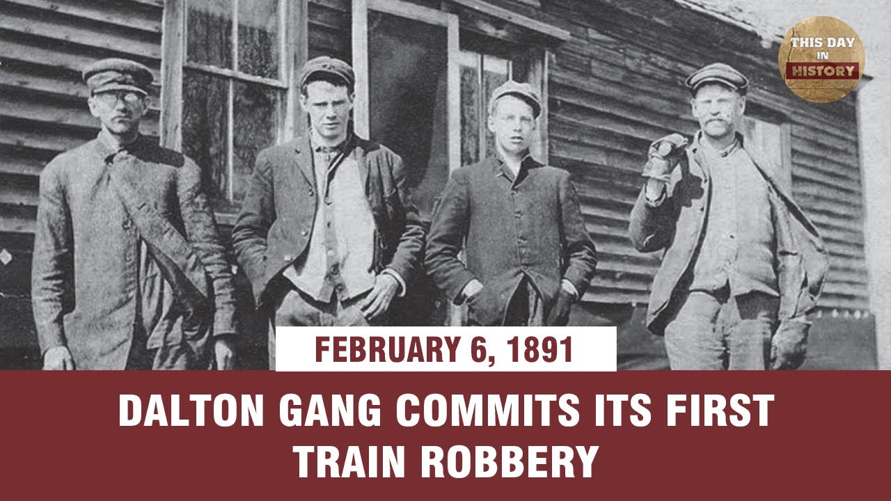 Dalton Gang commits its first train robbery, February 6, 1891 - This ...