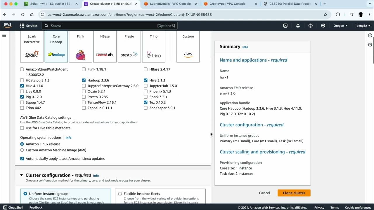 AWS EMR Setup And Run With Example (part2) | Hadoop MapReduce Foundation - YouTube