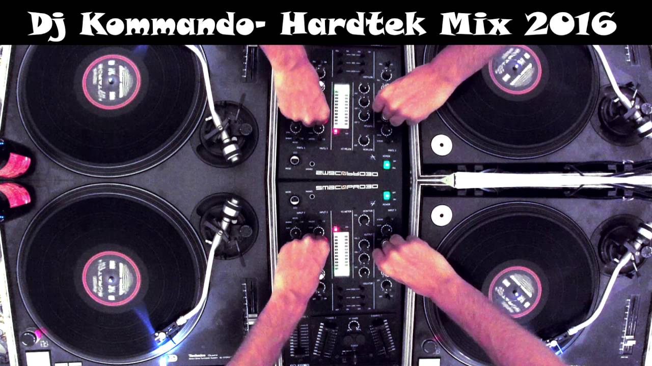 Dj kommando - Hardtek dj set mix July 2016 - YouTube