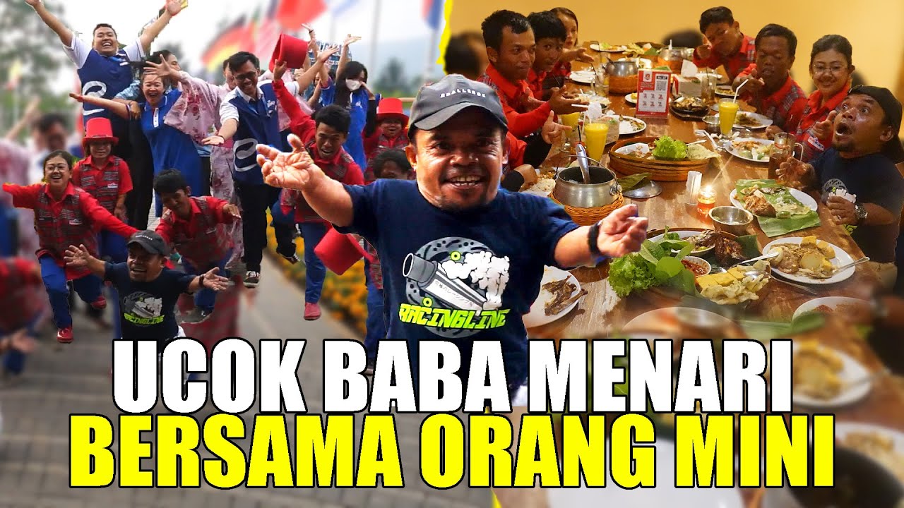 UCOK BABA MENGHIBUR PENGUNJUNG BERSAMA TEMAN - TEMAN MINI !!! - YouTube