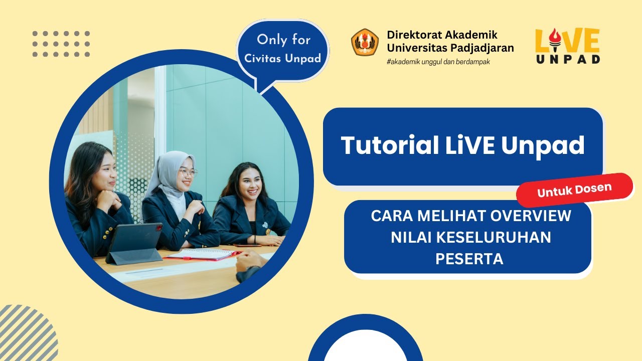 Cara Melihat Overview Nilai Keseluruhan Peserta di LiVE Unpad - YouTube