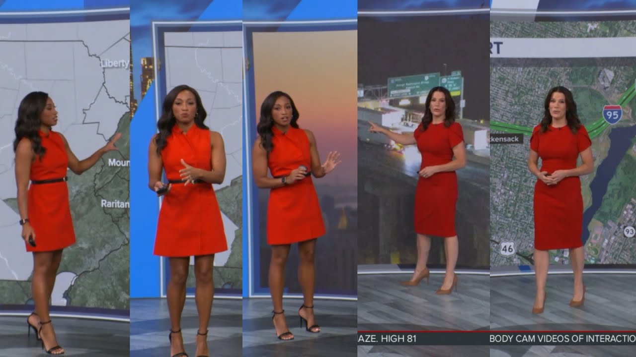 Brittany Bell and Heather O'Rourke for ABC7 News with the Weather ...