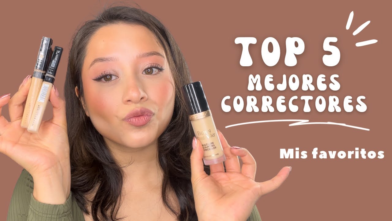 Top 5 Mejores Correctores de Maquillaje - YouTube
