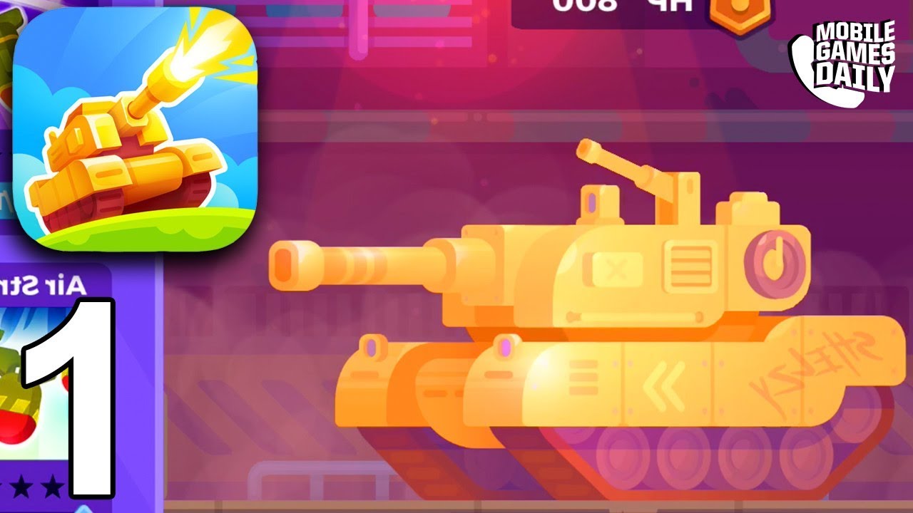 TANK STARS - ABRAMS - Gameplay Part 1 (iOS Android) - YouTube