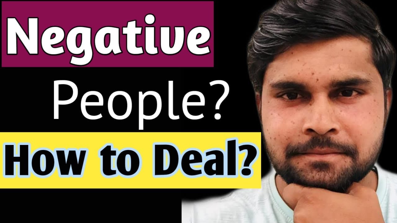 staypositive negativity 5 Smart Ways To Deal With Negative People By Anand Yadav YouTube staypositive negativity 5 Smart Ways To Deal With Negative People By Anand Yadav YouTube