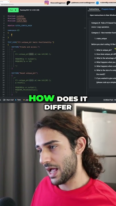 unique_ptr vs. shared_ptr - YouTube