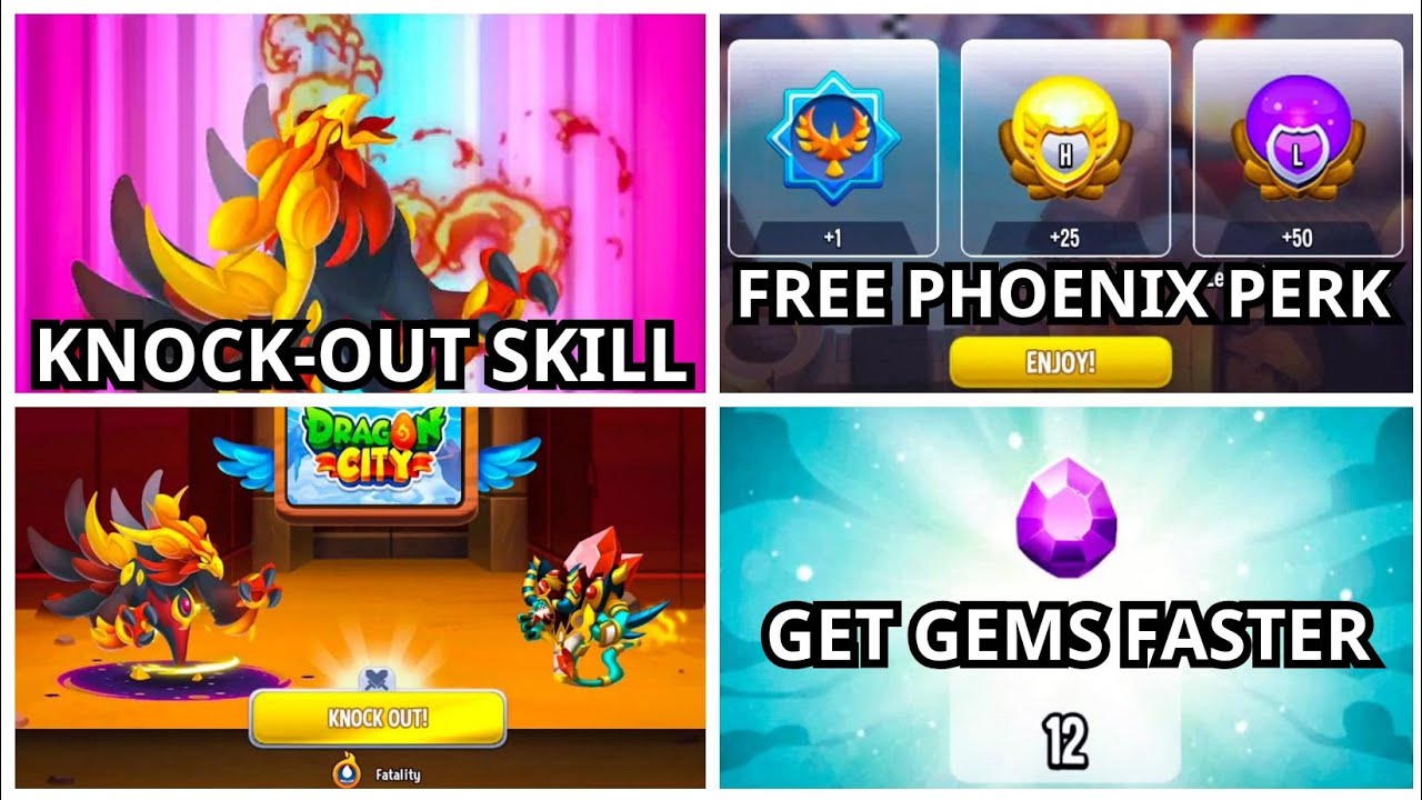 Phoenix Eternal Dragon REVIEW | Get FREE Phoenix Perk | How To Get Gems ...