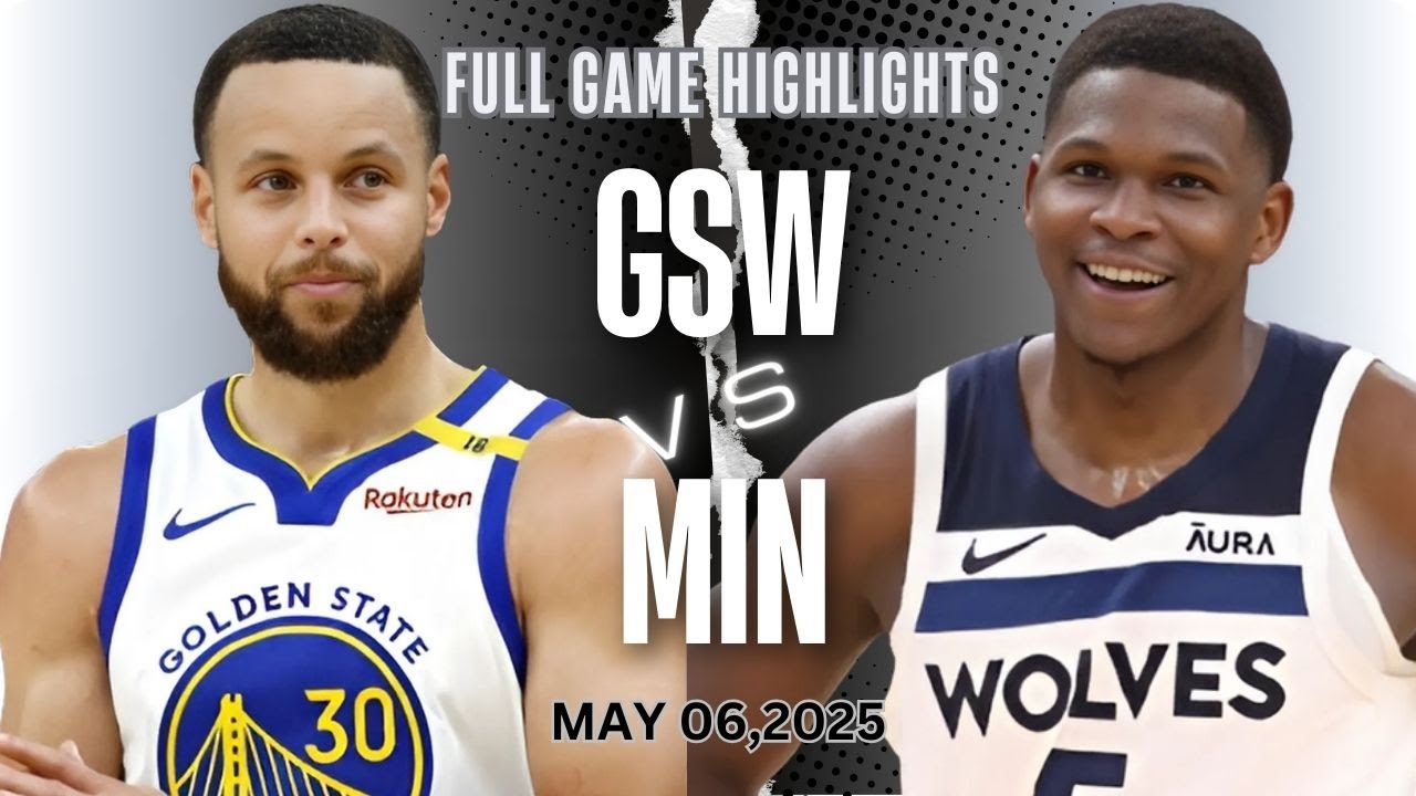 Golden State Warriors vs Minnesota Timberwolves Full Game 1 Highlights ...