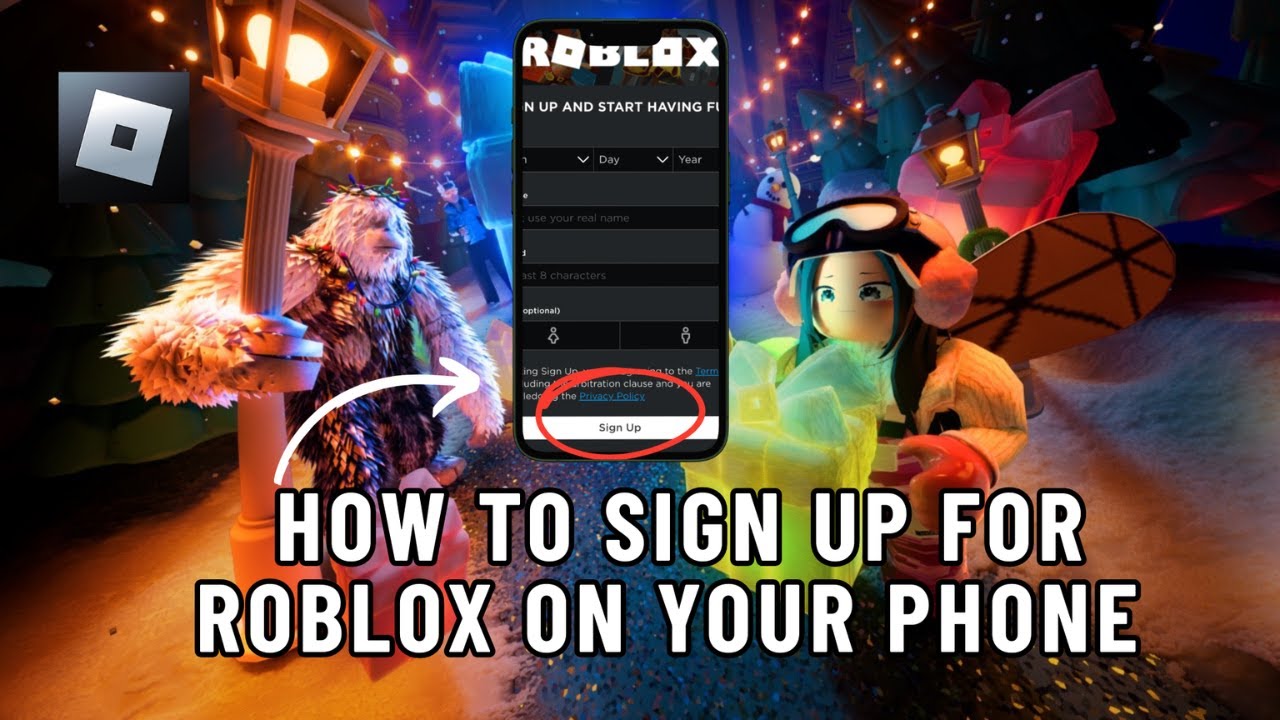 How to Sign Up for Roblox on Your Phone (2025) – Create a New Roblox ...
