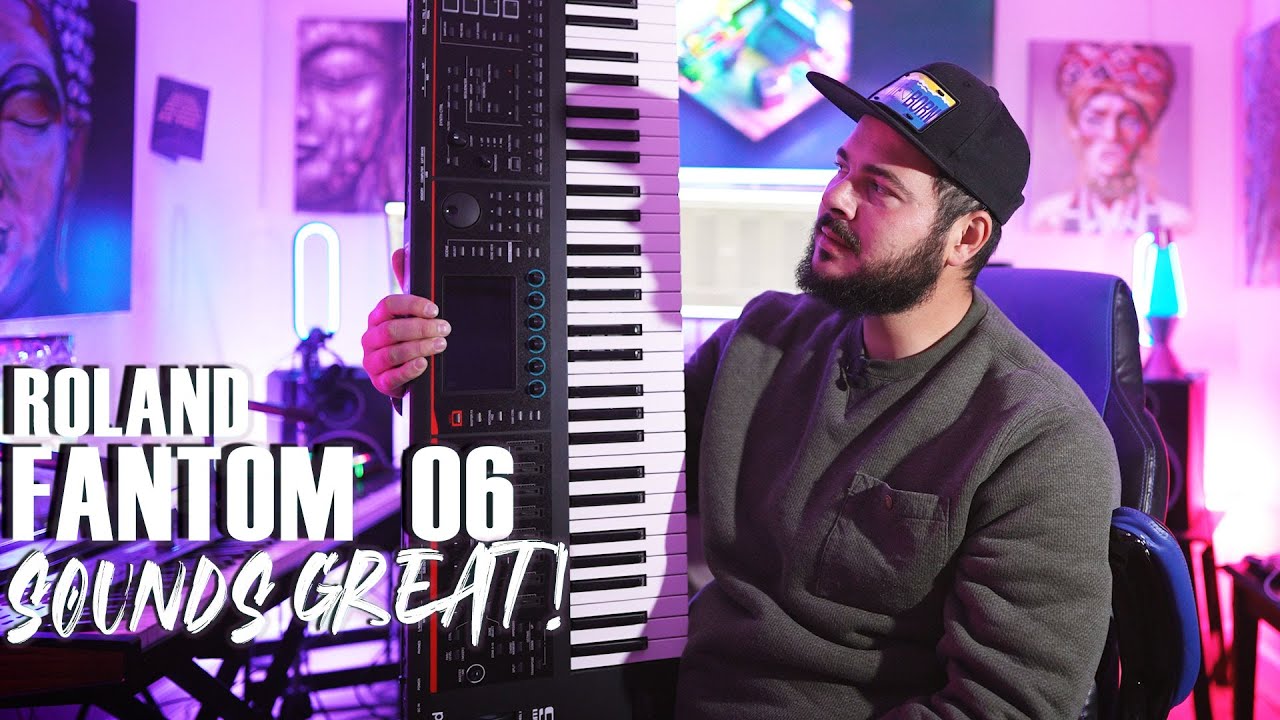 Roland Fantom 06 Sound Review (Hardware Gear in Ableton Live) - YouTube
