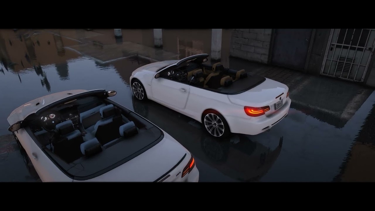 Bmw E93 FiveM with animated Roof RoyalCustom - YouTube