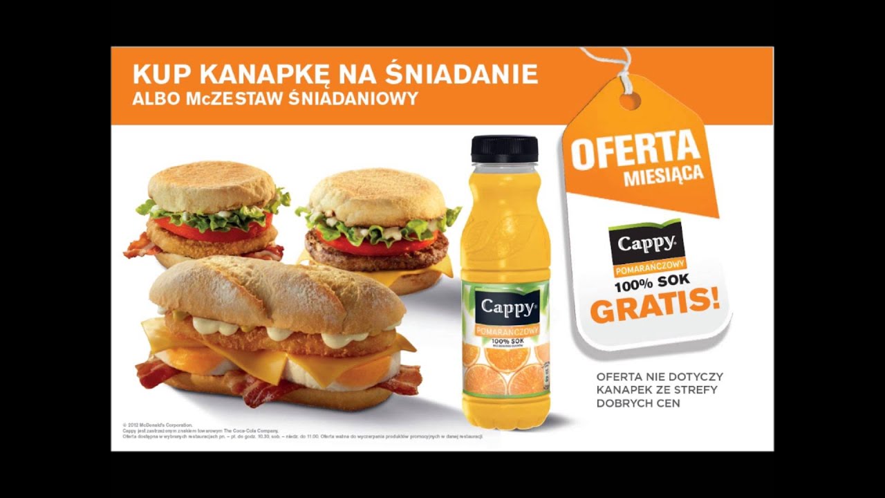 Reklama radiowa nowej ofert McDonald's [marketing-news.pl] - YouTube