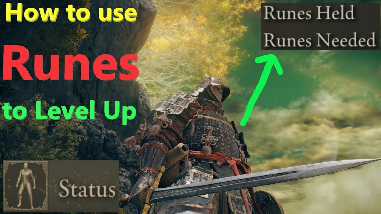 how to use your runes to level up in elden ring - YouTube