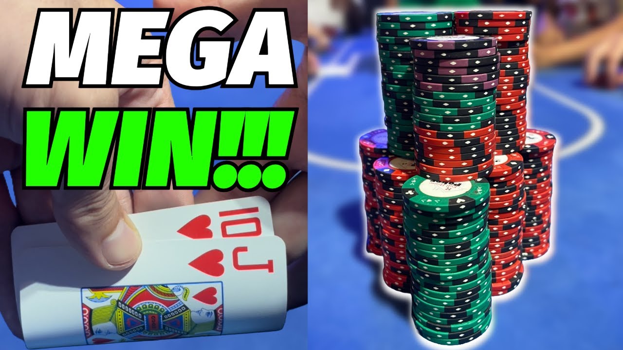 MASSIVE ALL IN HANDS! ONE OF THE BIGGEST WINS EVER! $1/$3 No Limit ...