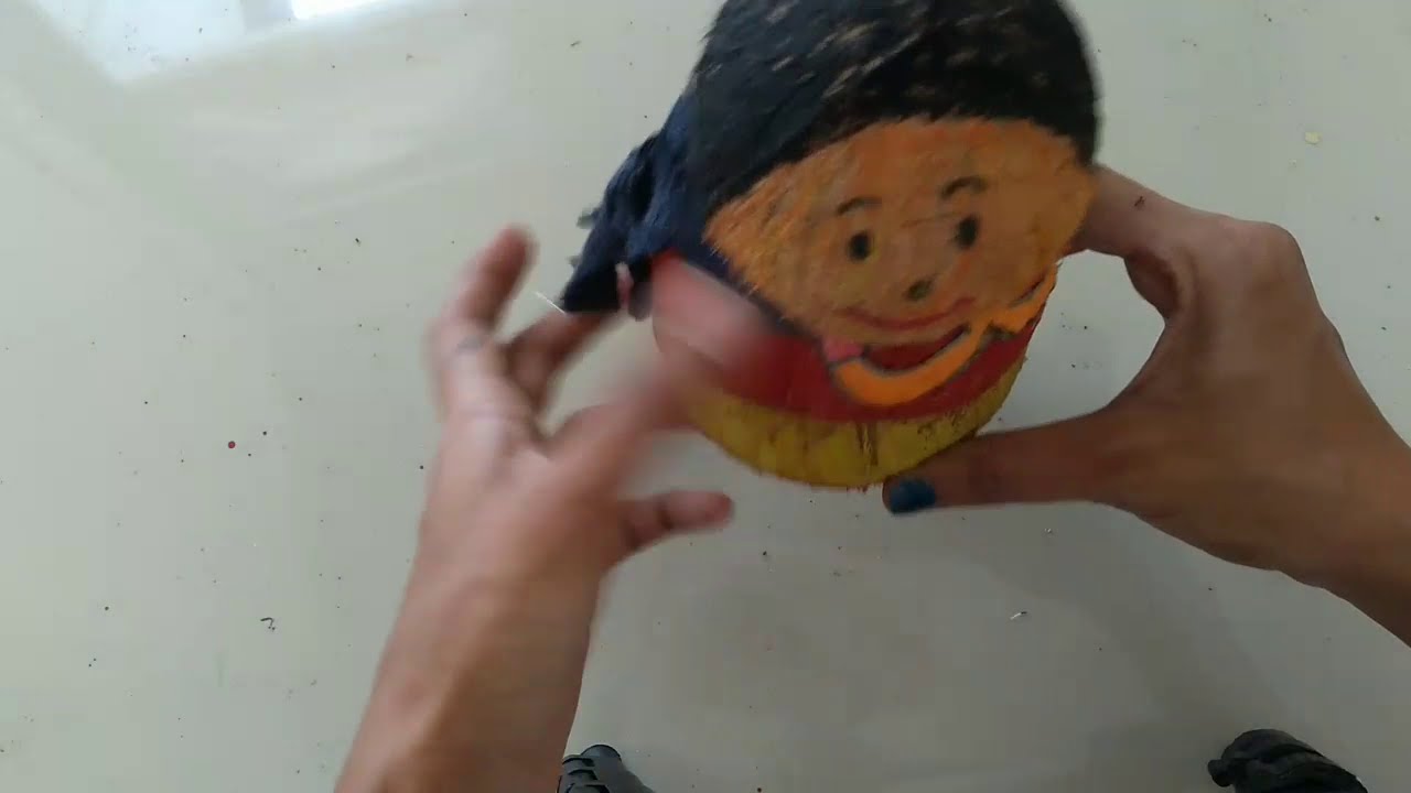 DIY head shaking doll - YouTube