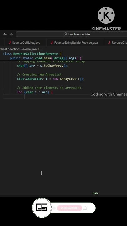 Reverse A Stringusing Collectionsreverse Methodcodingwithshameera1 Java Programming 9549