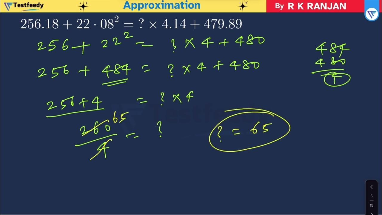 Math EXPERT Reveals Best Approximation Practice Questions @adda247 - YouTube