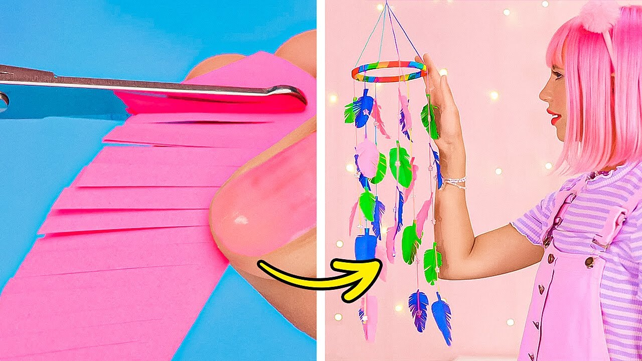 Awesome Paper Crafts And Decorations Anyone Can Make - YouTube