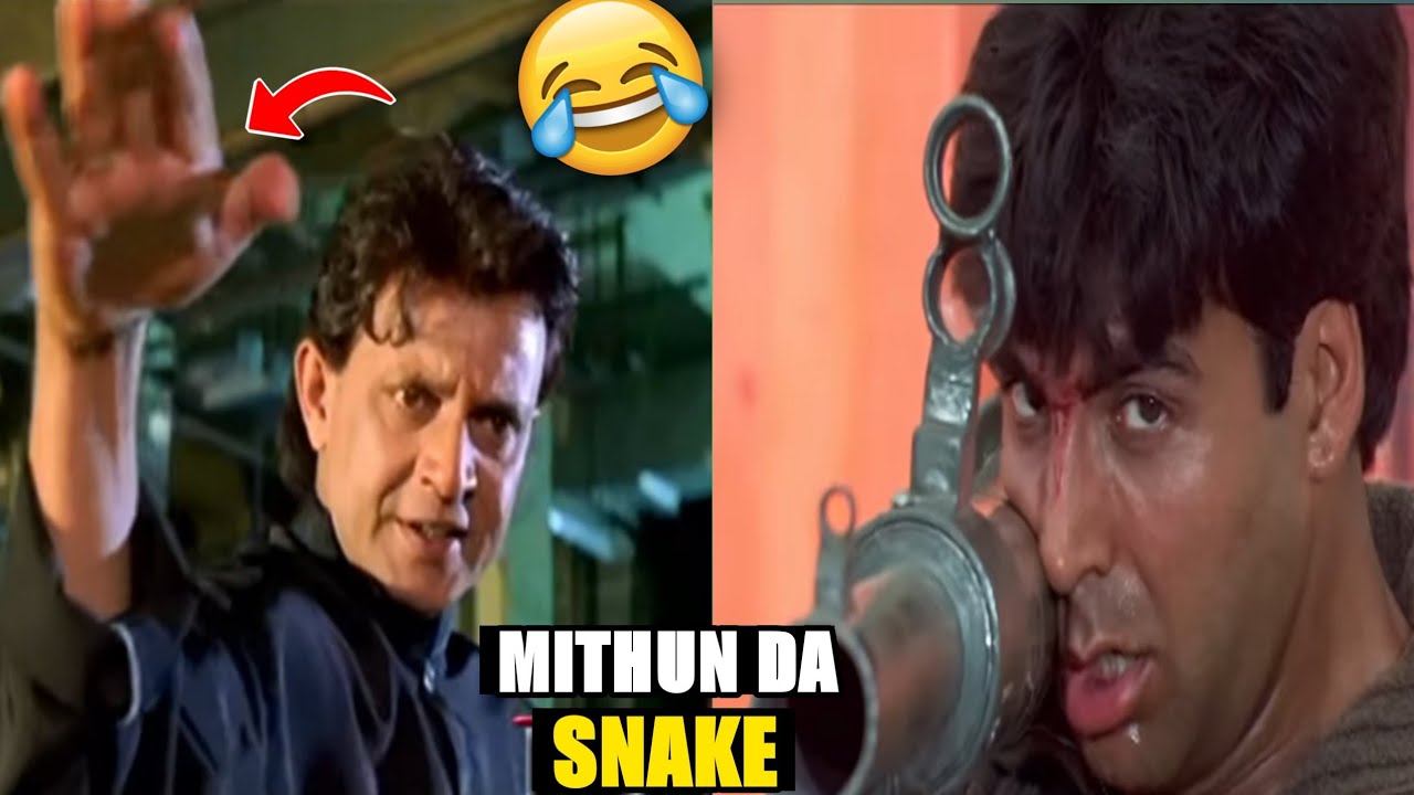 No Logic Action Scenes 🤣 | Mithun Funny Action Scenes - YouTube