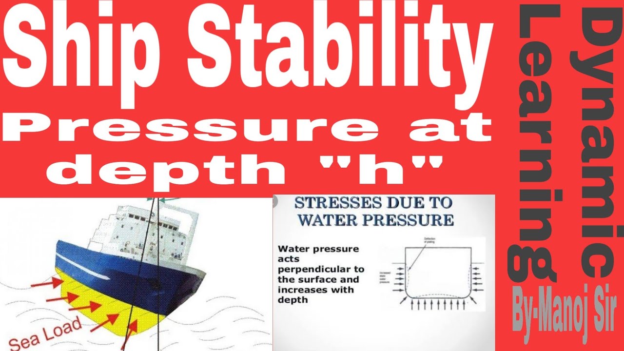 Ship Stability-Water pressure at particular depth - YouTube