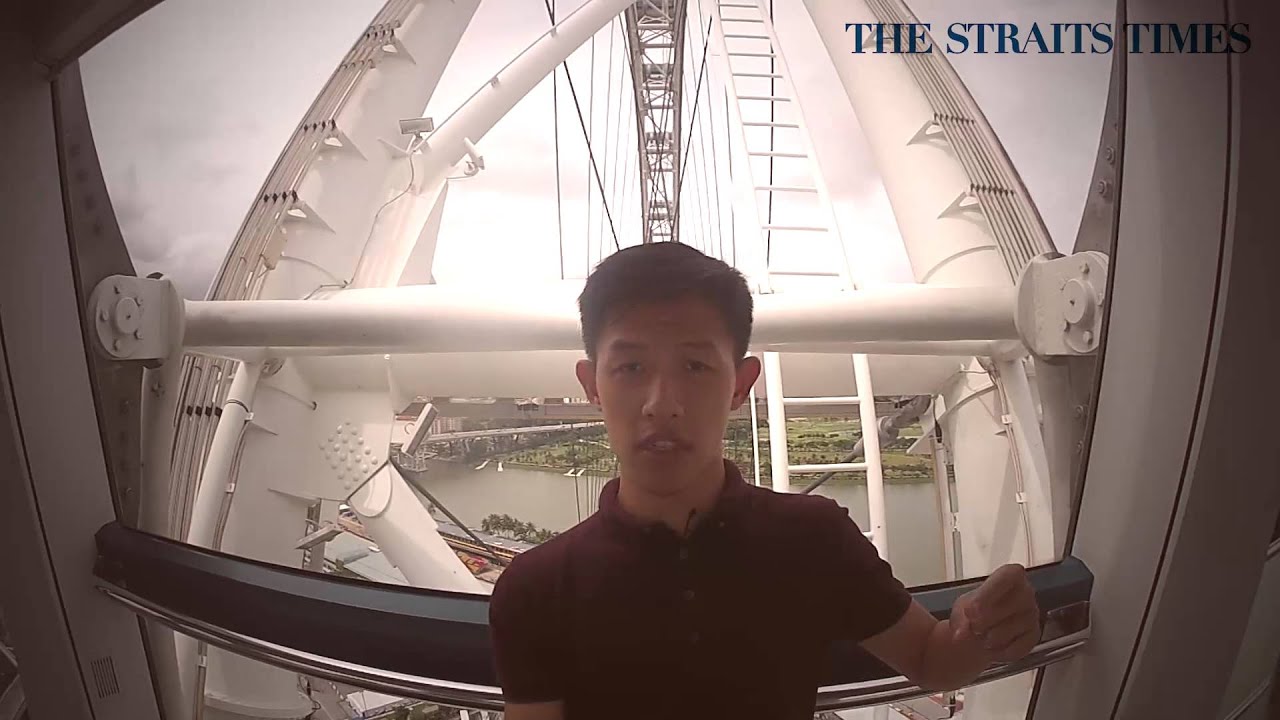The Singapore Flyer & F1 Pit Building - YouTube