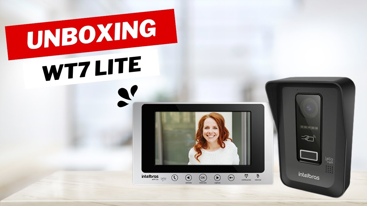 Conheça o Vídeo Porteiro Allo WT7 Lite - Unboxing - YouTube