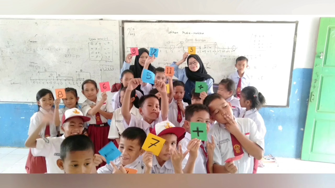 Alat peraga Papan Operasi Bilangan - YouTube