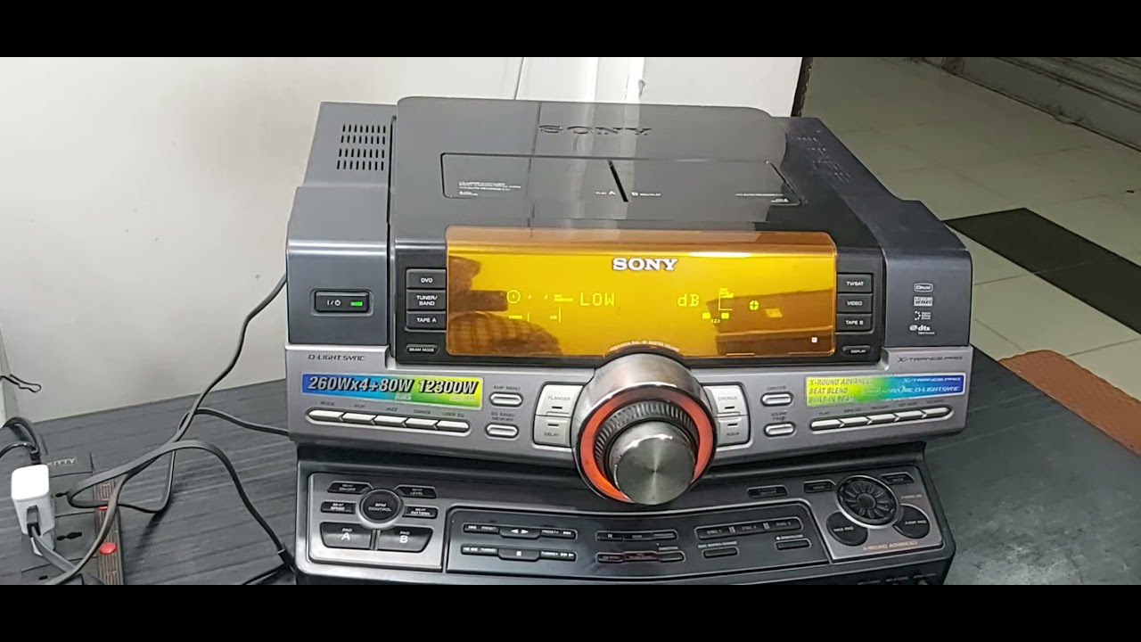 SONY LBT-ZUX10D SERVICING PART 1 - YouTube