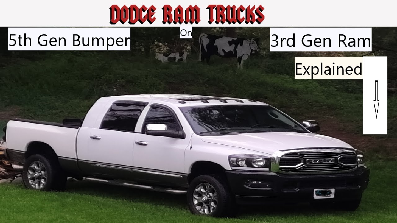 Ram 5th Gen Front Bumper | How to Install on 3rd Gen Ram Explained ...